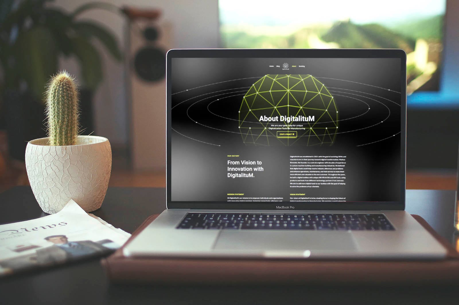 Website and EXPLAINER VIDEO for DigitalituM - CG Motive LLC